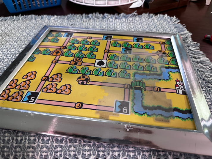 Mario 3 GameFrame – Argent Engraving